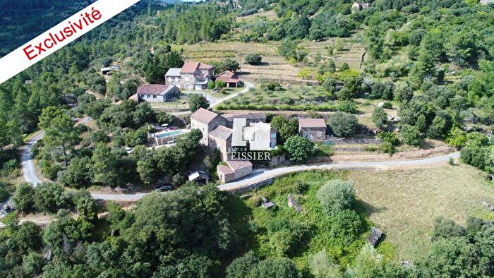 Maison à vendre - Saint-Pierre-le-Déchausselat, Saint-Pierre-Saint-Jean - 14 pièces - 7 chambres