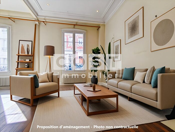 Appartement 3 pièces à vendre - Asnières-sur-Seine, Bécon, Bourguignons
