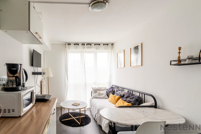 Saint-Brieuc, Ville Bougault, Beauvallon - Appartement 2 pièces à louer