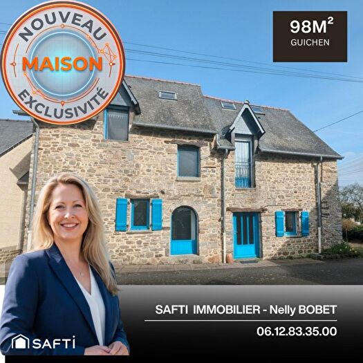 Maison à vendre - Guichen - 6 pièces - 3 chambres