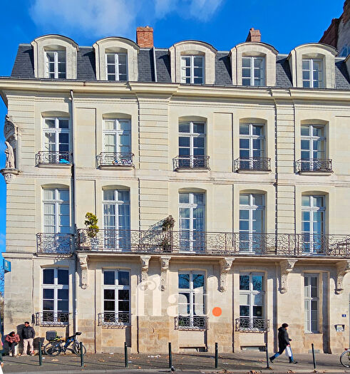 Appartement à vendre - Nantes, Centre-ville - 3 pièces - 2 chambres