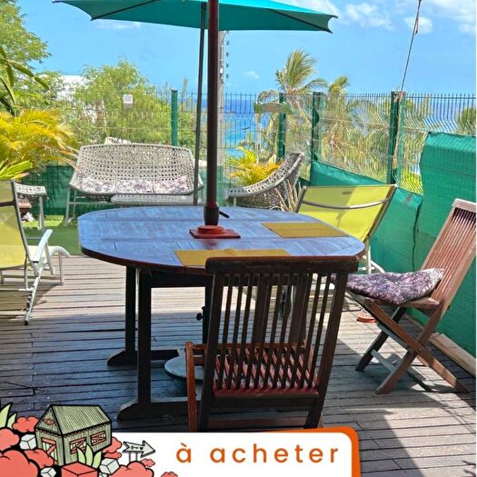 Appartement à vendre - Saint-Paul, Saint-Gilles les Bains - 3 pièces - 2 chambres