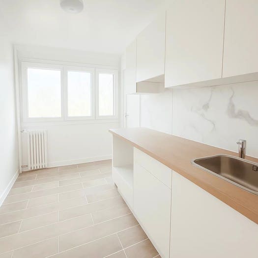 Meaux, Frot, Clémenceau, Saint-Faron : Appartement 4 pièces à vendre