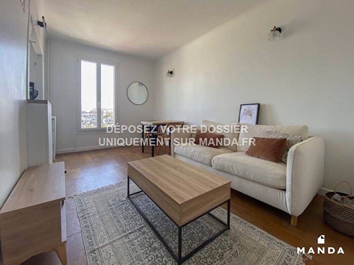 Appartement à louer - Fournier-Pasteur-Bac dAsnières, Clichy - 2 pièces - 1 chambre