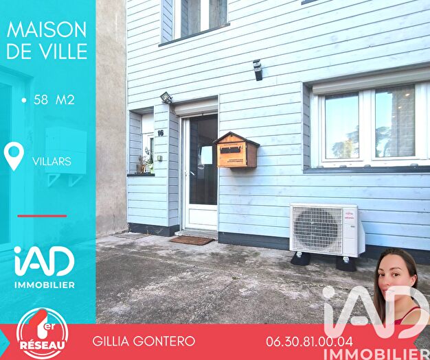 Maison à vendre - Villars - 3 pièces - 2 chambres