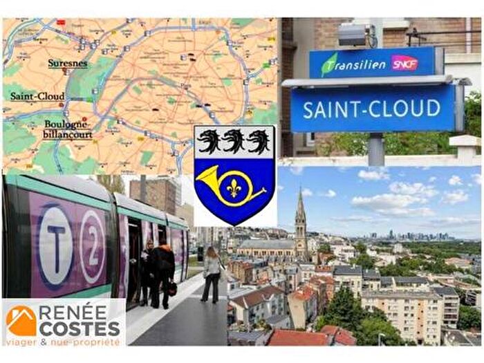 Appartement à vendre - Saint-Cloud - 1 pièce - 1 chambre