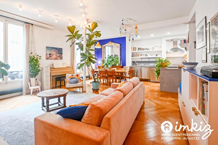 Appartement à vendre - Paris e , Canal Saint-Martin, Jemmapes - 3 pièces - 2 chambres