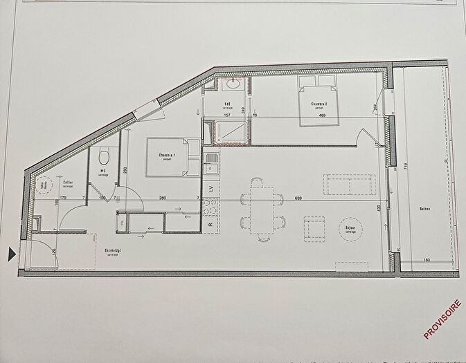 Appartement à vendre - Saint-Hilaire-de-Riez, Mouettes, Becs, Pège, Demoiselles, Littoral, Le Both - 3 pièces - 2 chambres