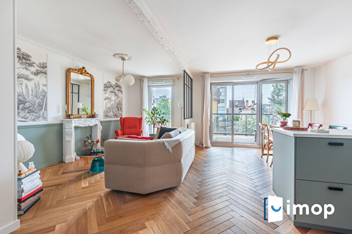 Appartement à vendre - Les Pavillons-sous-Bois, Centre-ville, Basoche - 4 pièces - 3 chambres