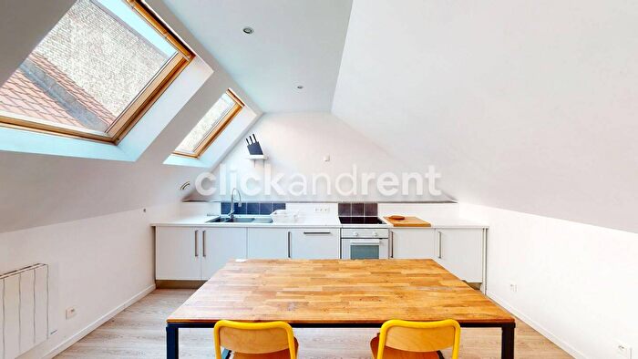 Wazemmes, Lille : Appartement 3 pièces à louer