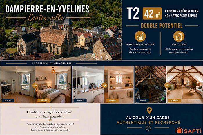 Dampierre-en-Yvelines - Appartement 2 pièces à vendre