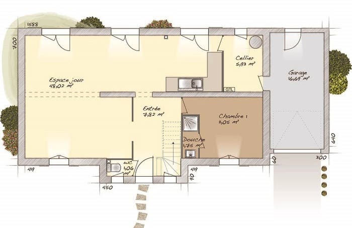 Maisons à vendre et appartements à louer - 3
