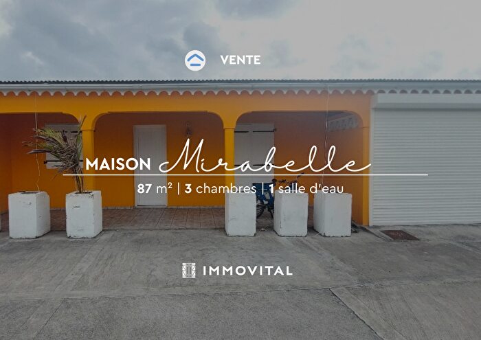 Maison à vendre - Le Moule - 4 pièces - 2 chambres