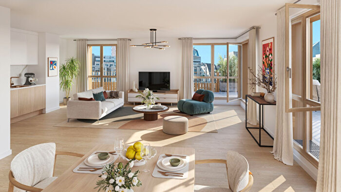 Appartement à vendre - Courbevoie, Faubourg de lArche - 4 pièces - 3 chambres