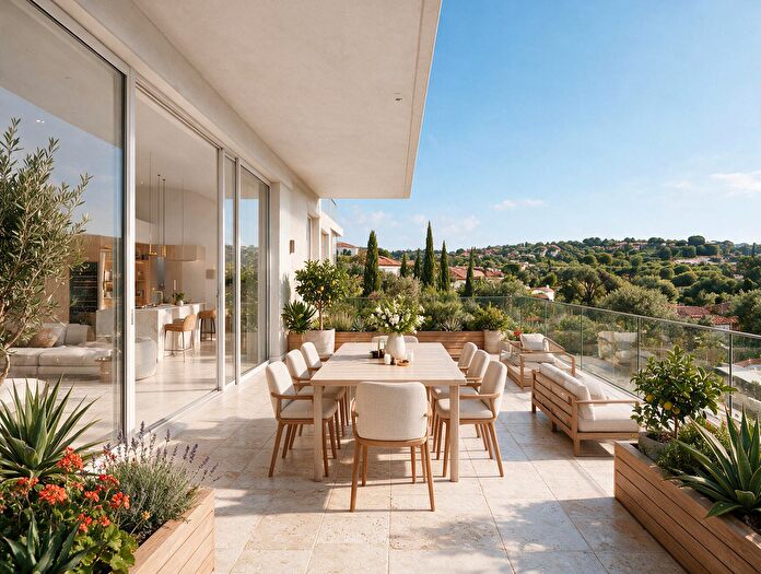 Appartement 5 pièces à vendre à Aix-en-Provence, Saint-Donat, Les Platanes
