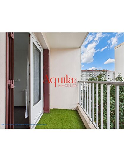 Appartement à vendre - Villeurbanne, Les Poulettes - 2 pièces - 1 chambre