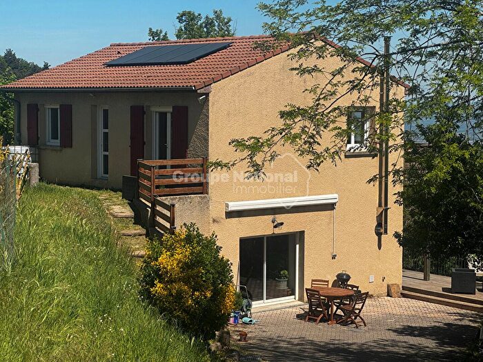 Maison à louer - Saint-Romain-de-Lerps - 5 pièces - 4 chambres