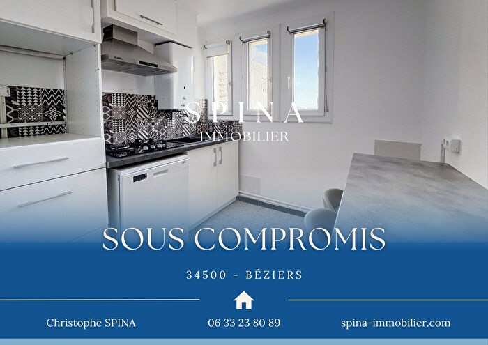 Appartement à vendre - Béziers, Perch des Moulins, Font Neuve, Terries - 3 pièces - 2 chambres