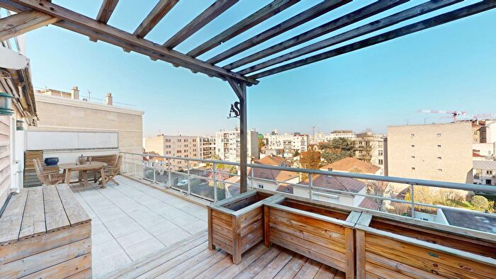 Appartement à vendre - Asnières-sur-Seine, Centre-ville - 5 pièces - 4 chambres