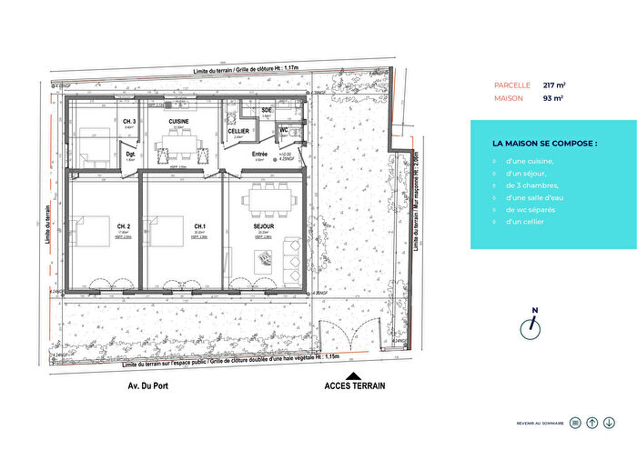 Maison à vendre - Arès - 4 pièces - 3 chambres