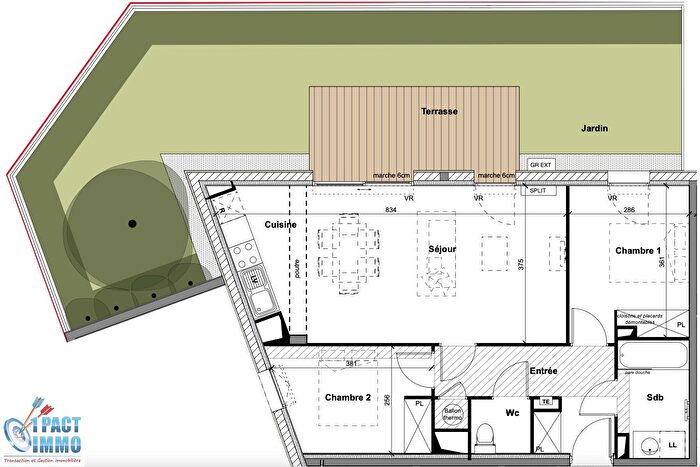 Appartement à vendre - Toulouse, Moscou - 3 pièces - 2 chambres