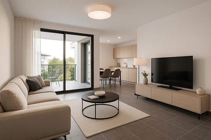 Appartement à vendre - Annemasse, Centre-ville - 3 pièces - 2 chambres