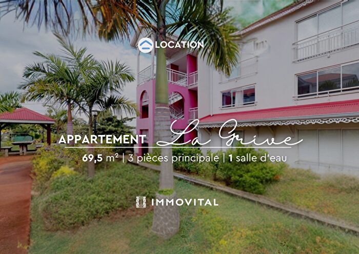 Appartement à louer - Baie-Mahault - 3 pièces - 2 chambres