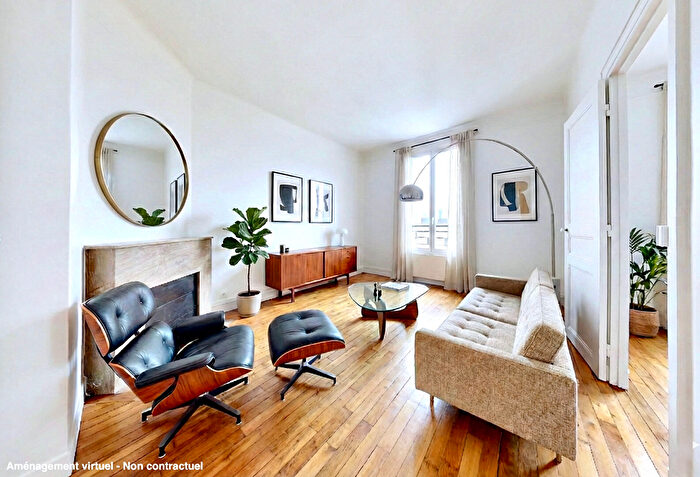 Appartement à vendre - La Garenne-Colombes, Centre Nord, Gare, Mairie - 2 pièces - 1 chambre