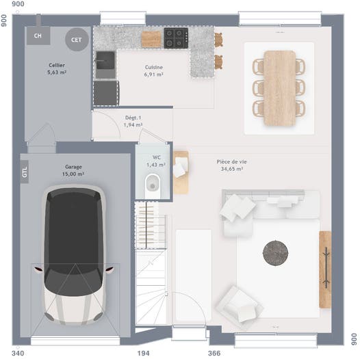 Maisons à vendre et appartements à louer - 3
