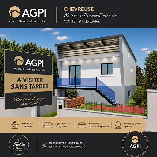Chevreuse - Maison 4 pièces à vendre
