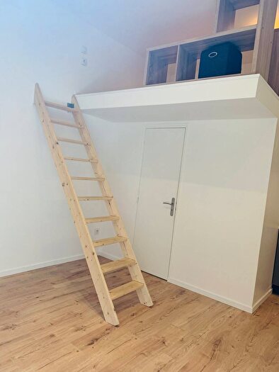 Appartement à louer - Coteaux Ouest-Pasteur, Rouen - 1 pièce