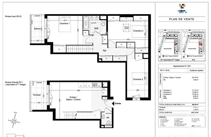 Maisons à vendre et appartements à louer - 3
