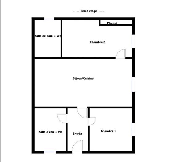 Appartement 2 pièces à Paris 17ème, Ternes, Maillot, à louer