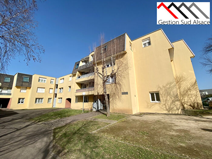 Appartement à louer - Rixheim - 3 pièces - 2 chambres