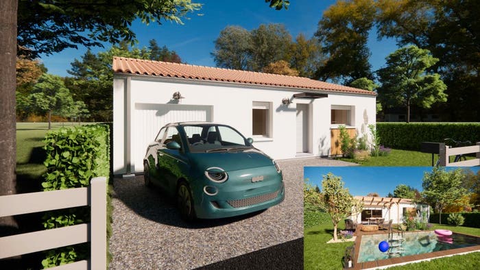 Givrand - Maison 2 pièces à vendre