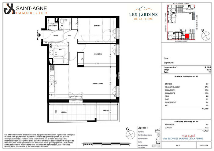 Appartement 3 pièces à Grigny, Grigny, Gare, à louer