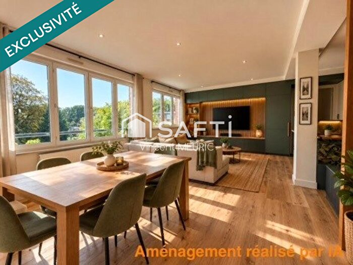 Lambersart, Champ de Courses : Appartement 4 pièces à vendre
