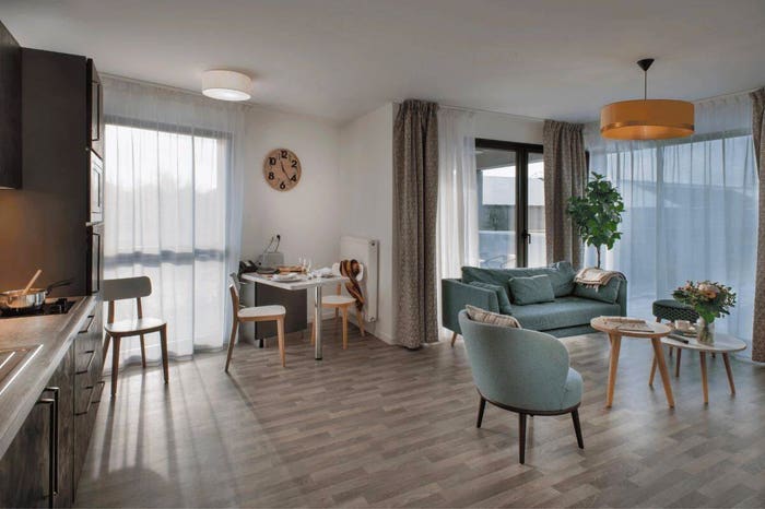 Appartement 3 pièces à Caulier, Lille, à louer
