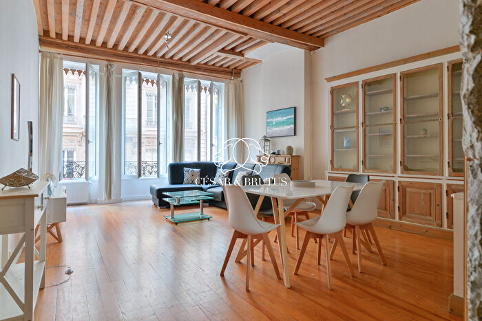 Appartement à vendre - Lyon e , Cordeliers Bellecour - 5 pièces - 3 chambres