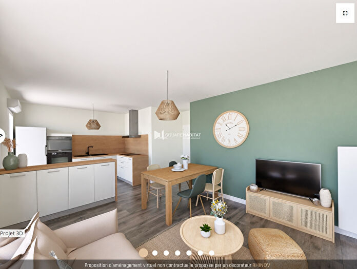 Appartement à vendre - Gujan-Mestras, Centre-ville - 3 pièces - 2 chambres