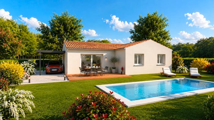 Maison 4 pièces à vendre à Tresques