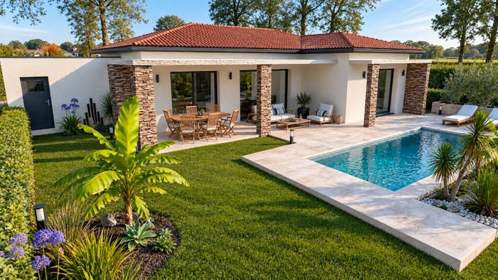 Maison 5 pièces à vendre - Villeneuve-de-la-Raho