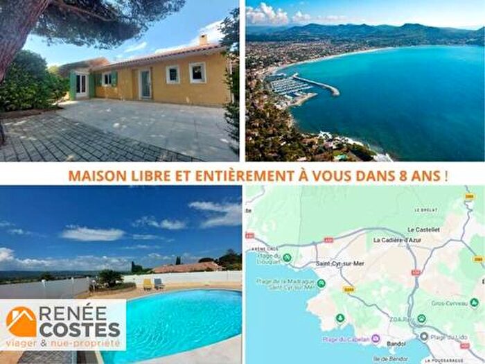 Saint-Cyr-sur-Mer, Les Cartelliers : Maison 5 pièces à vendre