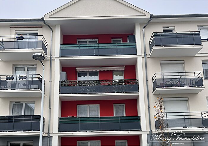 Appartement à vendre - Moissy-Cramayel, Les Hauldres - 3 pièces - 2 chambres