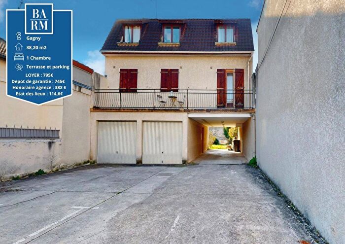 Appartement à louer - Gagny - 2 pièces - 1 chambre