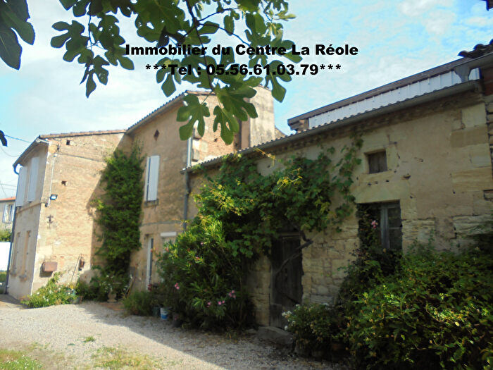 Maison à vendre - Lamothe-Landerron - 6 pièces - 4 chambres