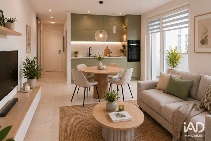 Appartement 2 pièces à Vénissieux, Georges Levy, Ernest Renan, Moulin à vent, à vendre