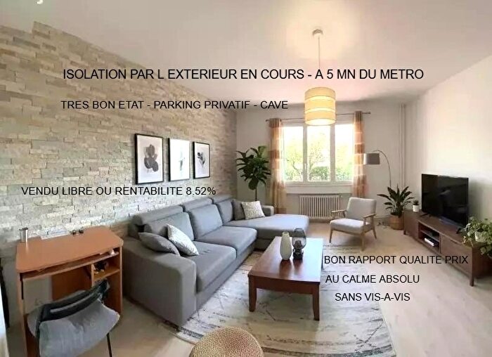 Appartement à vendre - Villeurbanne, Léon Blum, Bon Coin - 3 pièces - 2 chambres