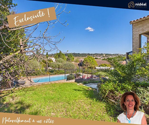 Maison à vendre - Sommières - 5 pièces - 4 chambres