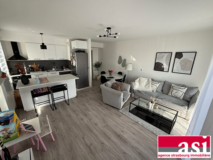 Appartement à vendre - Strasbourg, Musau, Port du Rhin - 4 pièces - 3 chambres